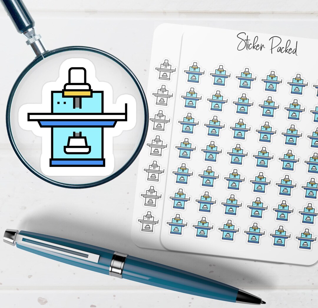 Medical Scan Planner Sticker Medical Scan Icon Sticker Medical Scan ...