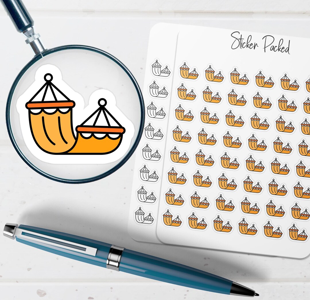 Hammock Planner Sticker Hammock Icon Sticker Hammock Sticker - Etsy