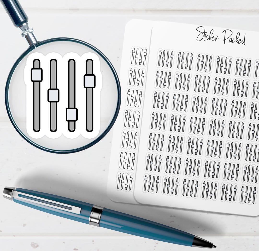 Mixer Levels Planner Sticker Mixer Levels Icon Sticker Mixer Levels ...