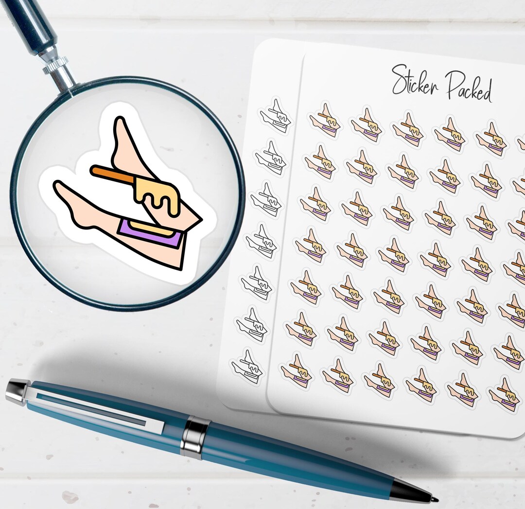Wax Legs Planner Sticker Wax Legs Icon Sticker Wax Legs Sticker - Etsy