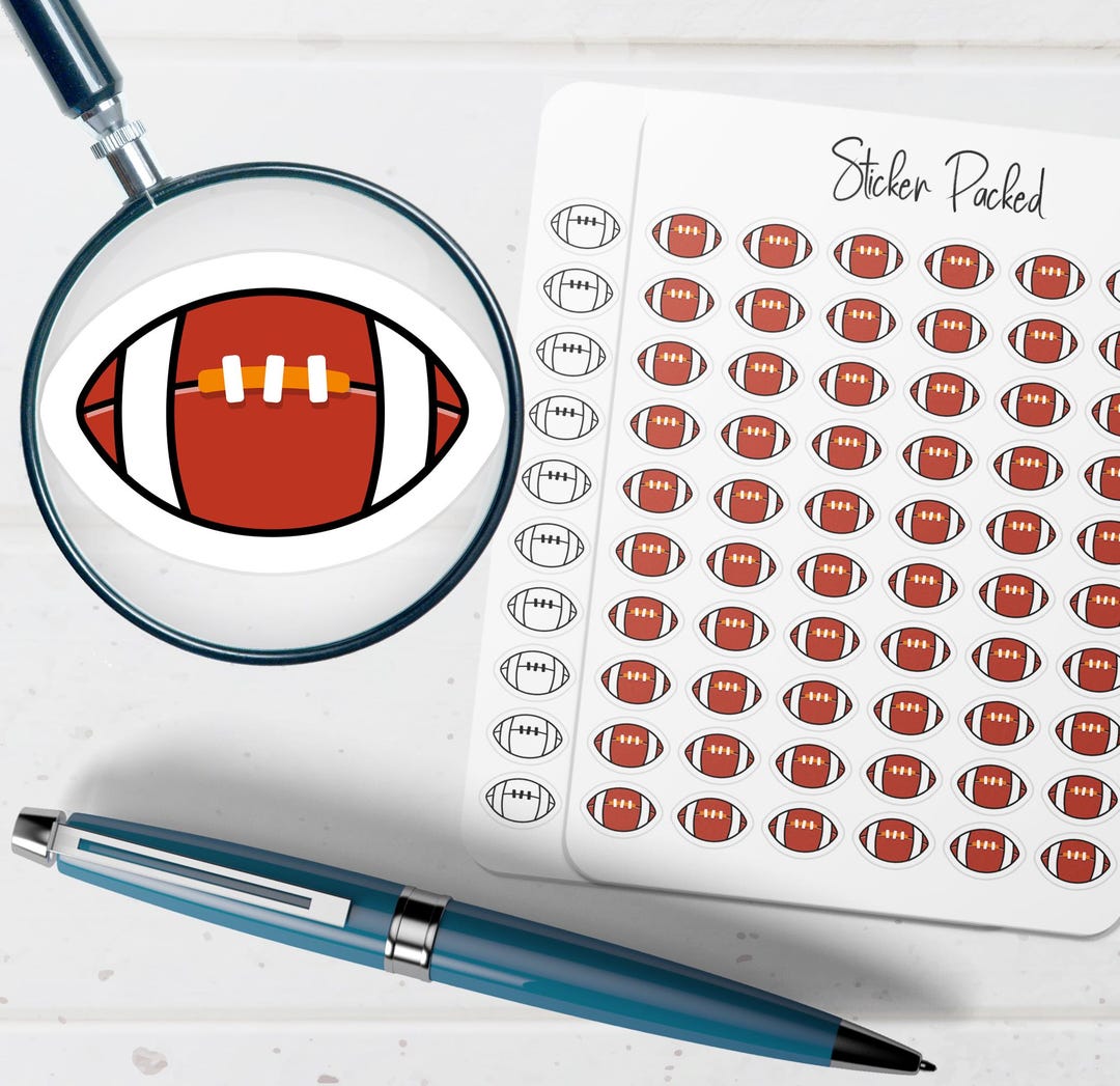 Rugby Ball Planner Sticker Rugby Ball Icon Sticker Rugby Ball Sticker ...