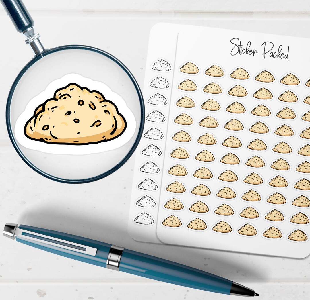 Scone Planner Sticker Scone Icon Sticker Scone Sticker - Etsy