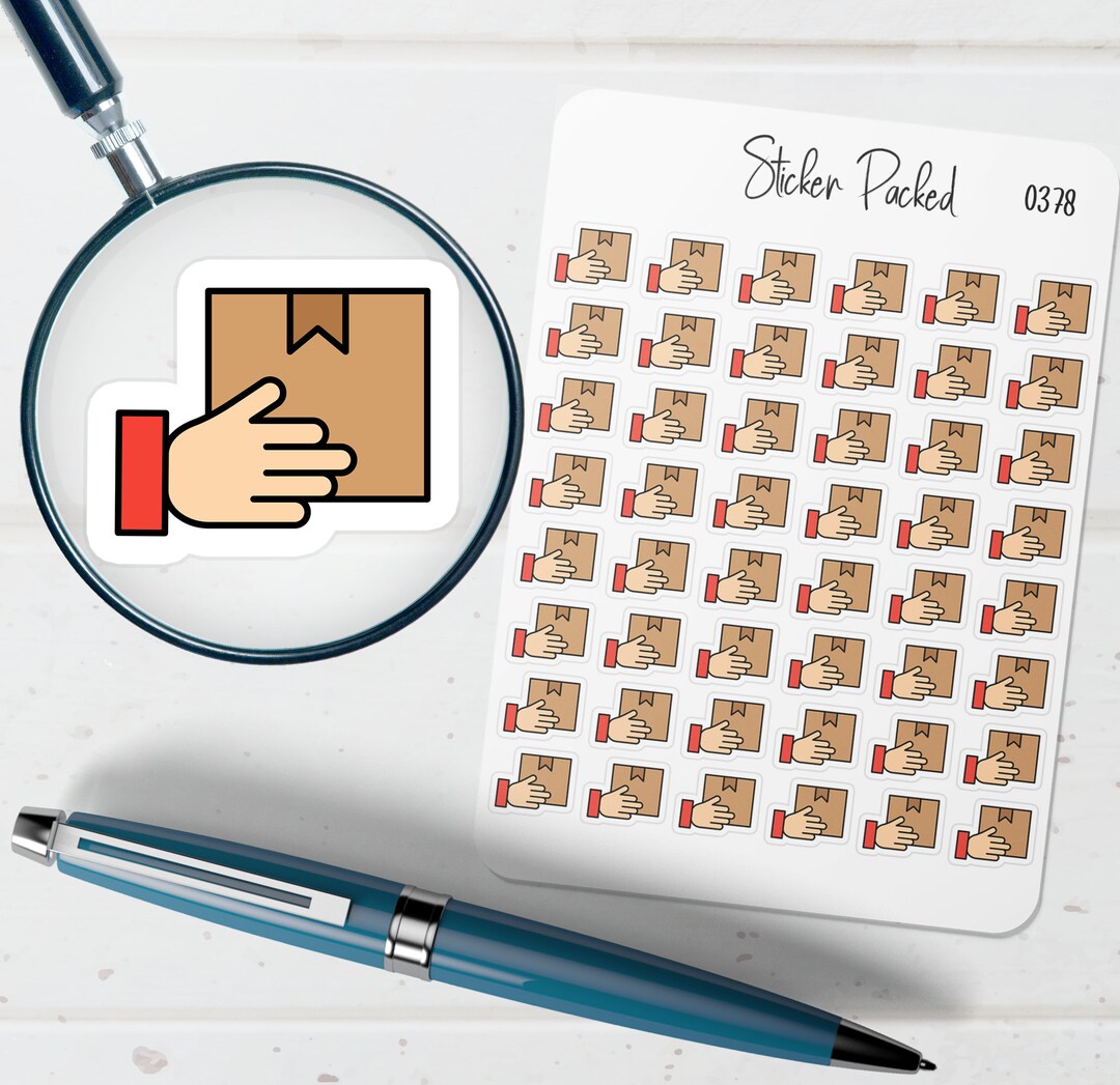 Delivery Planner Sticker Delivery Icon Sticker Delivery Sticker - Etsy