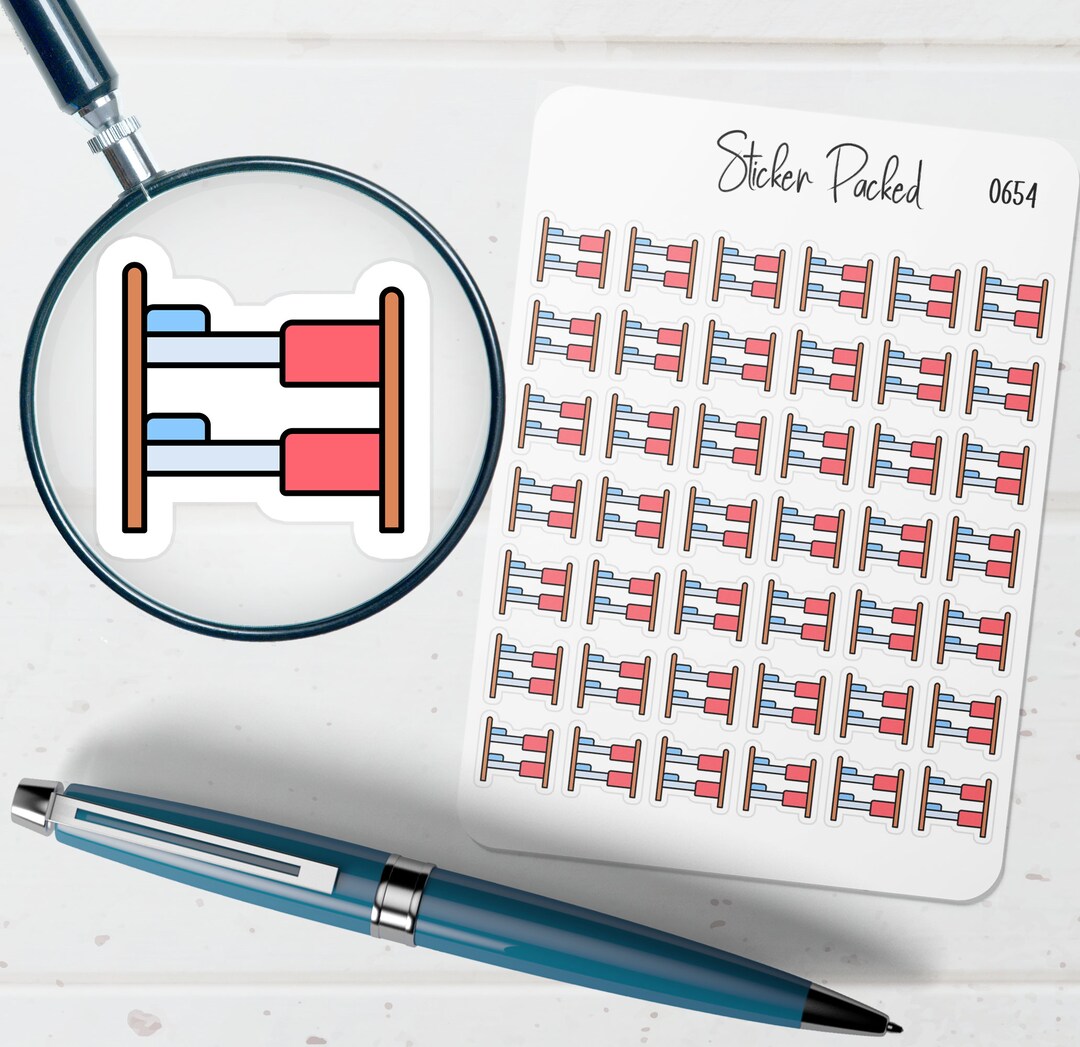 Bunk Bed Planner Sticker Bunk Bed Icon Sticker Bunk Bed Sticker - Etsy