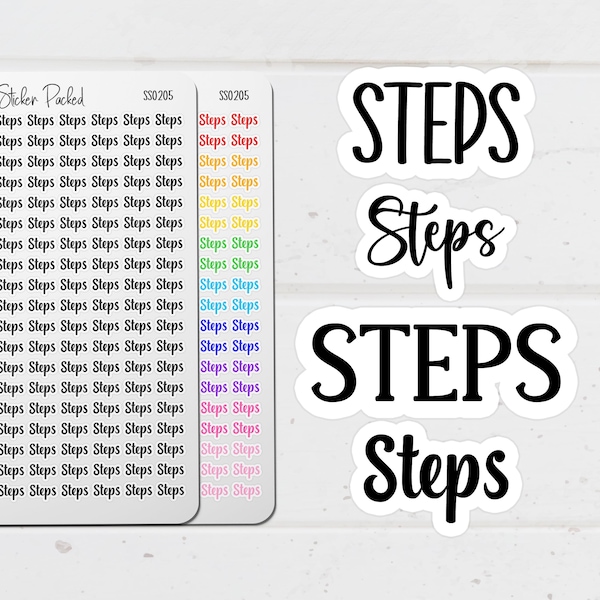 Steps - Etsy