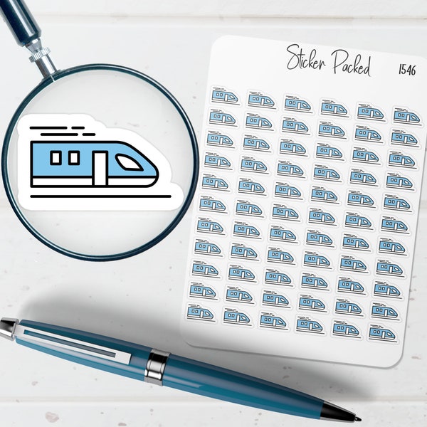 Train Sticker - Etsy