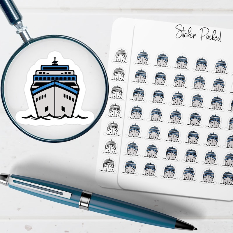 Ship Journal Stickers - Etsy