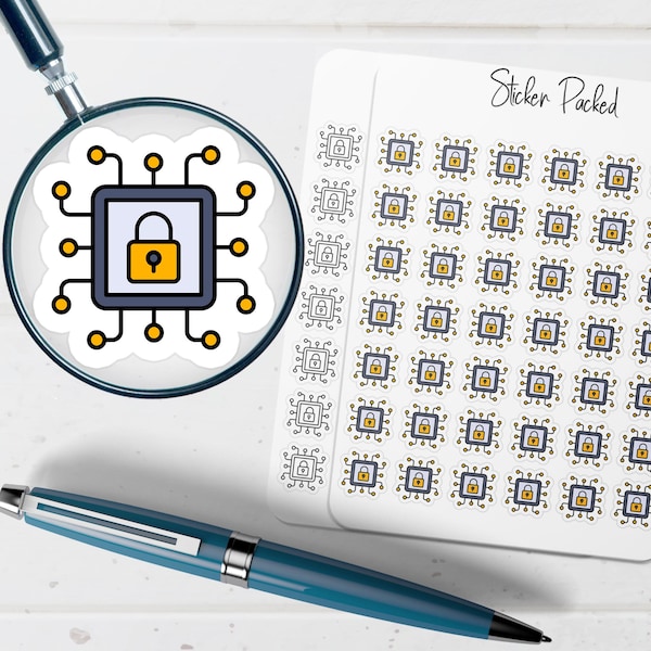 Cyber Security Sticker - Etsy