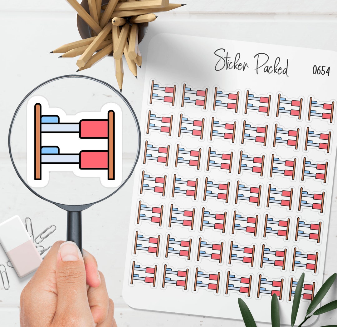 Bunk Bed Planner Sticker Bunk Bed Icon Sticker Bunk Bed - Etsy