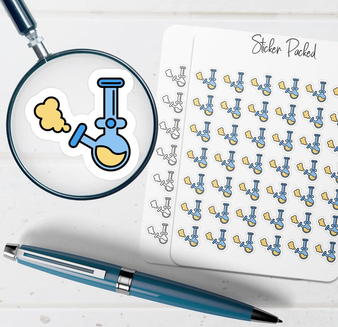 Bong Planner Sticker Bong Icon Sticker Bong Sticker Marijuana Stickers ...