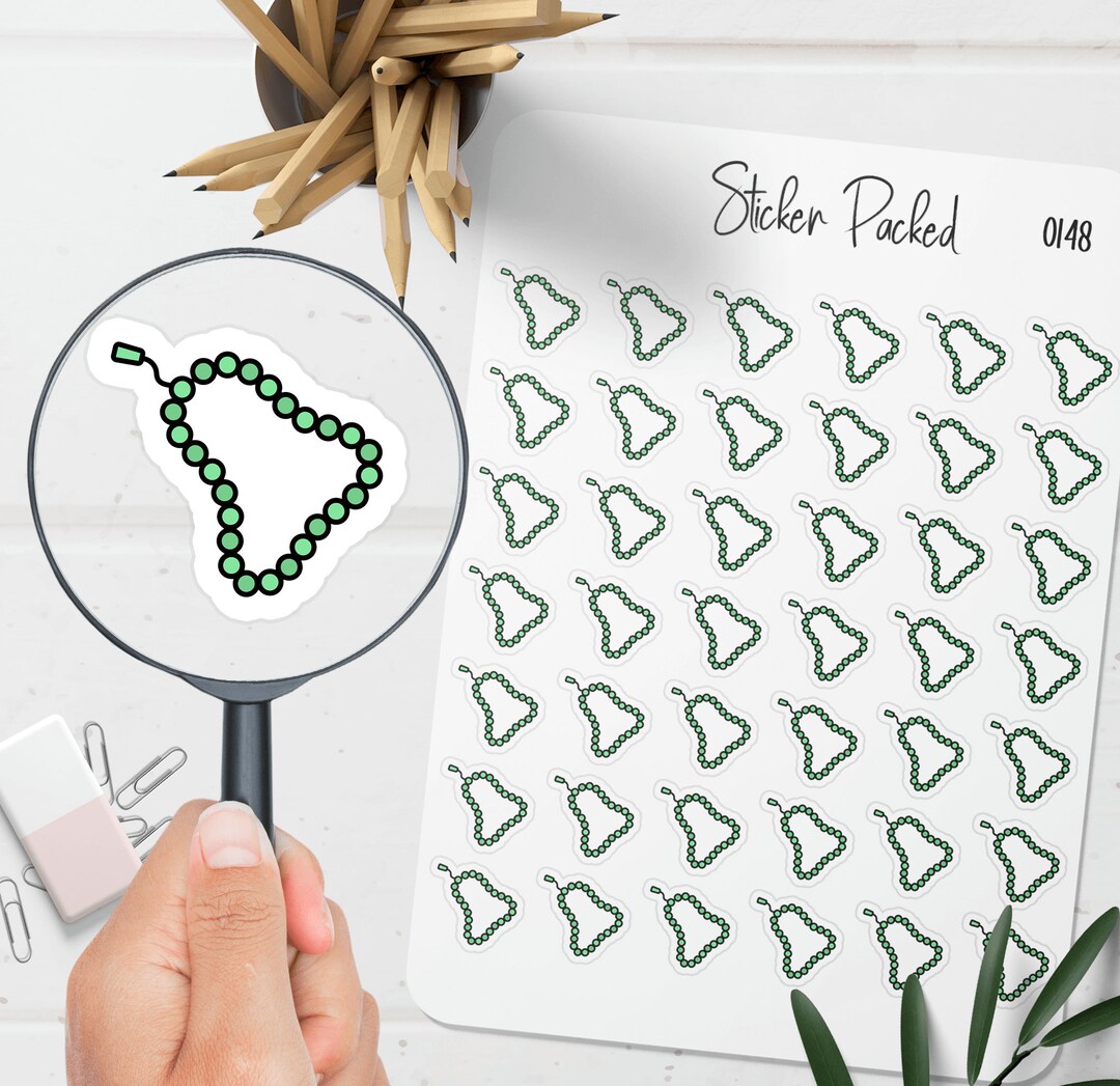 Tasbih Planner Sticker Tasbih Icon Sticker Tasbih Sticker - Etsy