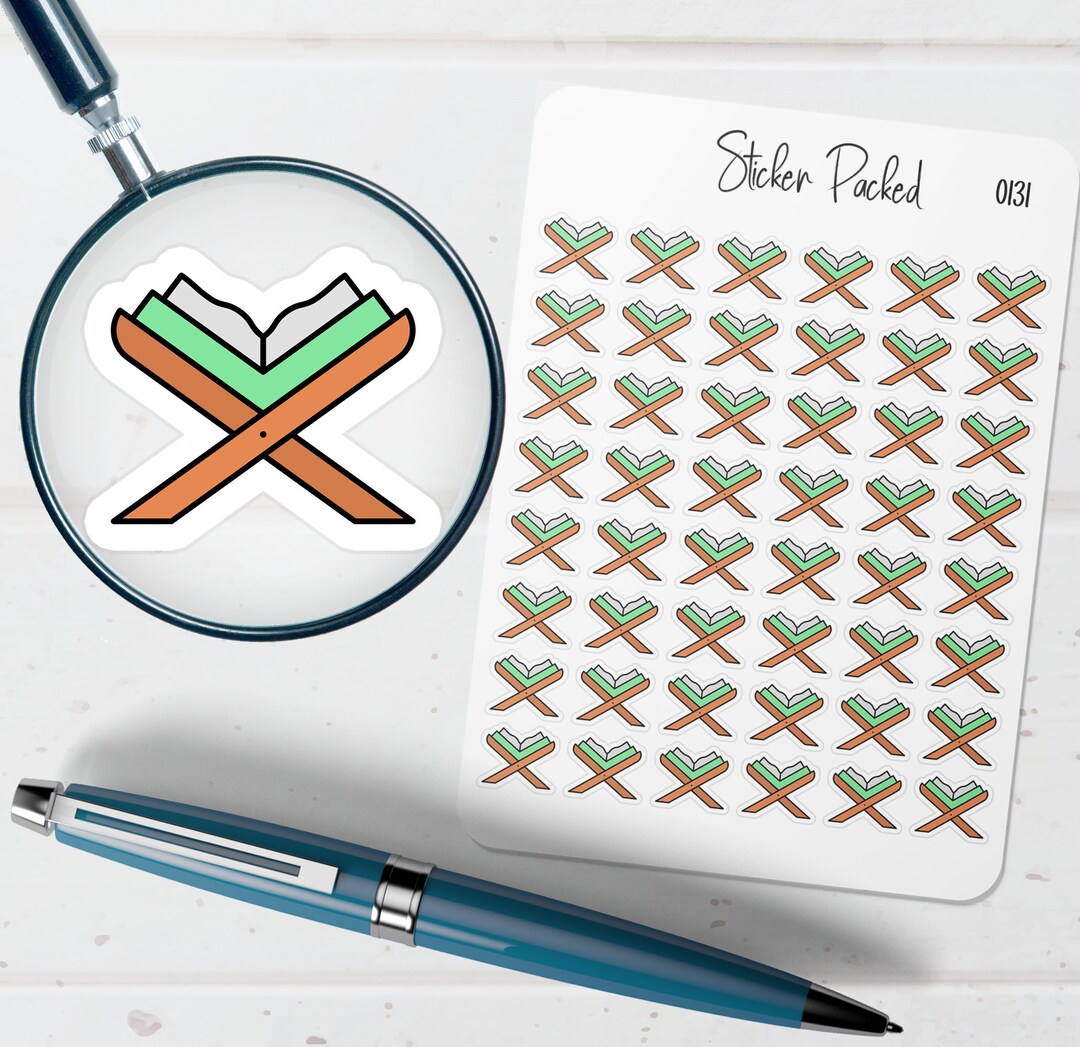 Quran Planner Sticker Quran Icon Sticker Quran Sticker - Etsy
