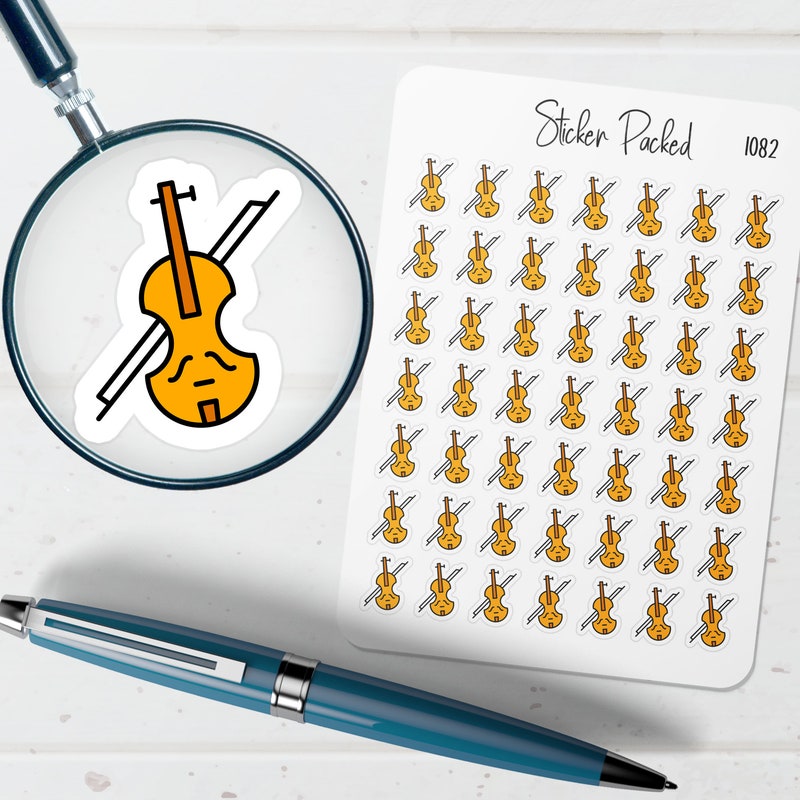 Violin Planner - Etsy