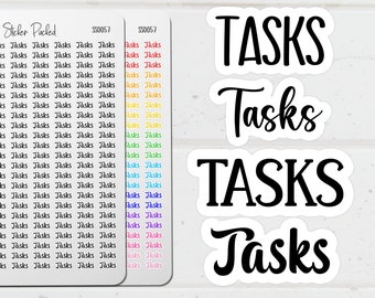 Self Care Planner Sticker Self Care Script Sticker Self Care Word ...