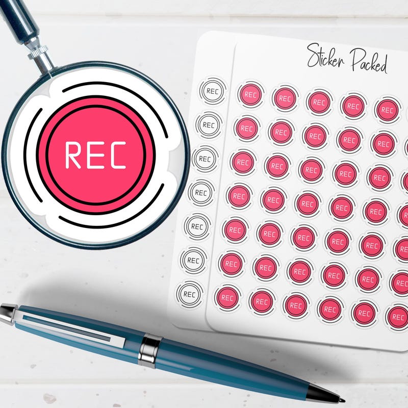 Record Stickers - Etsy