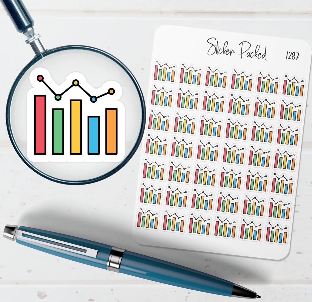 Stocks Planner Sticker Stocks Icon Sticker Stocks Sticker - Etsy