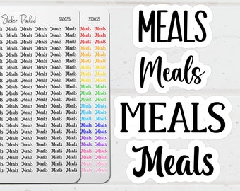 Self Care Planner Sticker Self Care Script Sticker Self Care Word ...