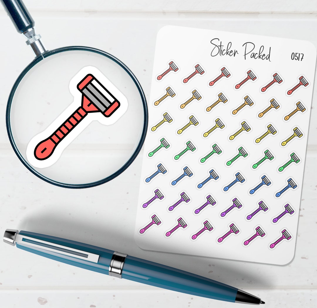 Razor Planner Sticker Razor Icon Sticker Razor Sticker - Etsy