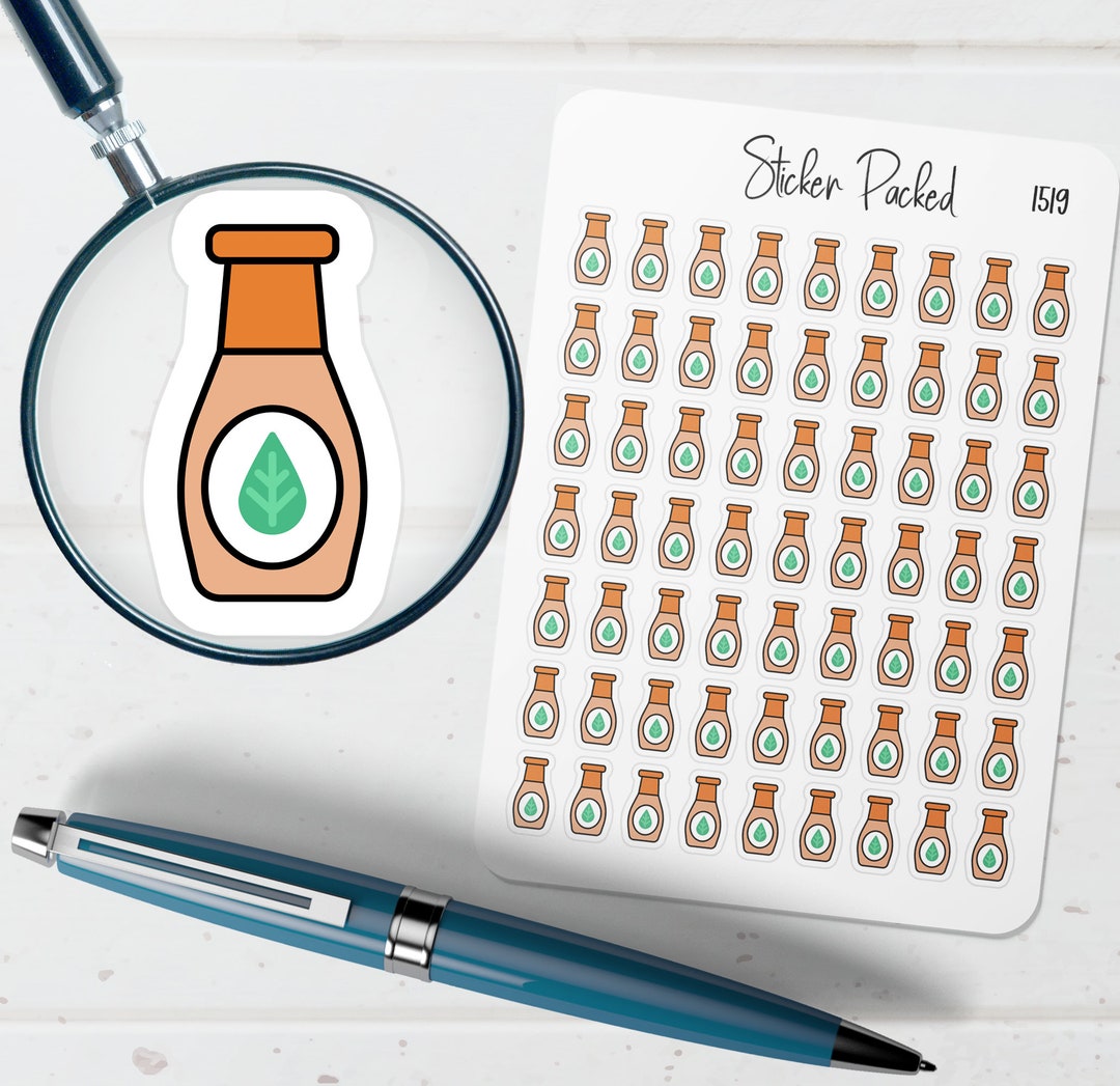 Salad Dressing Planner Sticker Salad Dressing Icon Sticker Salad ...