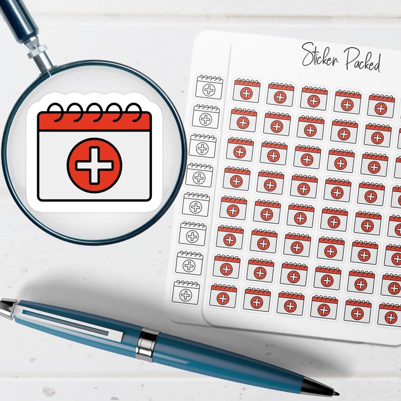 Mini Calendar Medical - Etsy