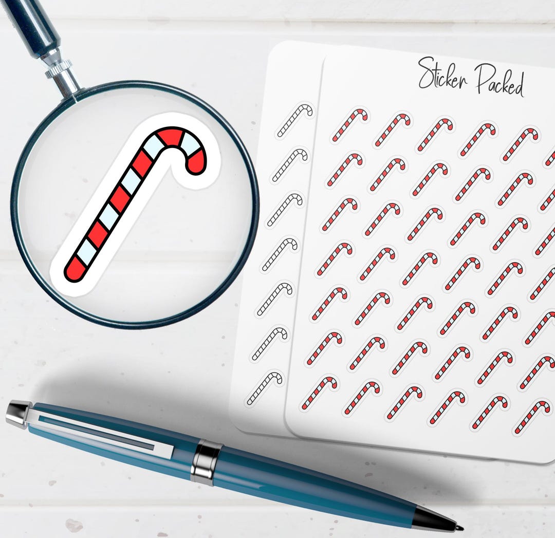 Candy Planner Sticker Candy Icon Sticker Candy Sticker Christmas ...