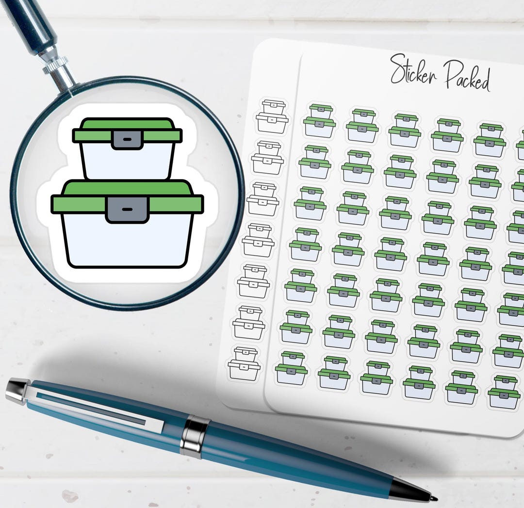 Containers Planner Sticker Containers Icon Sticker Containers Sticker ...