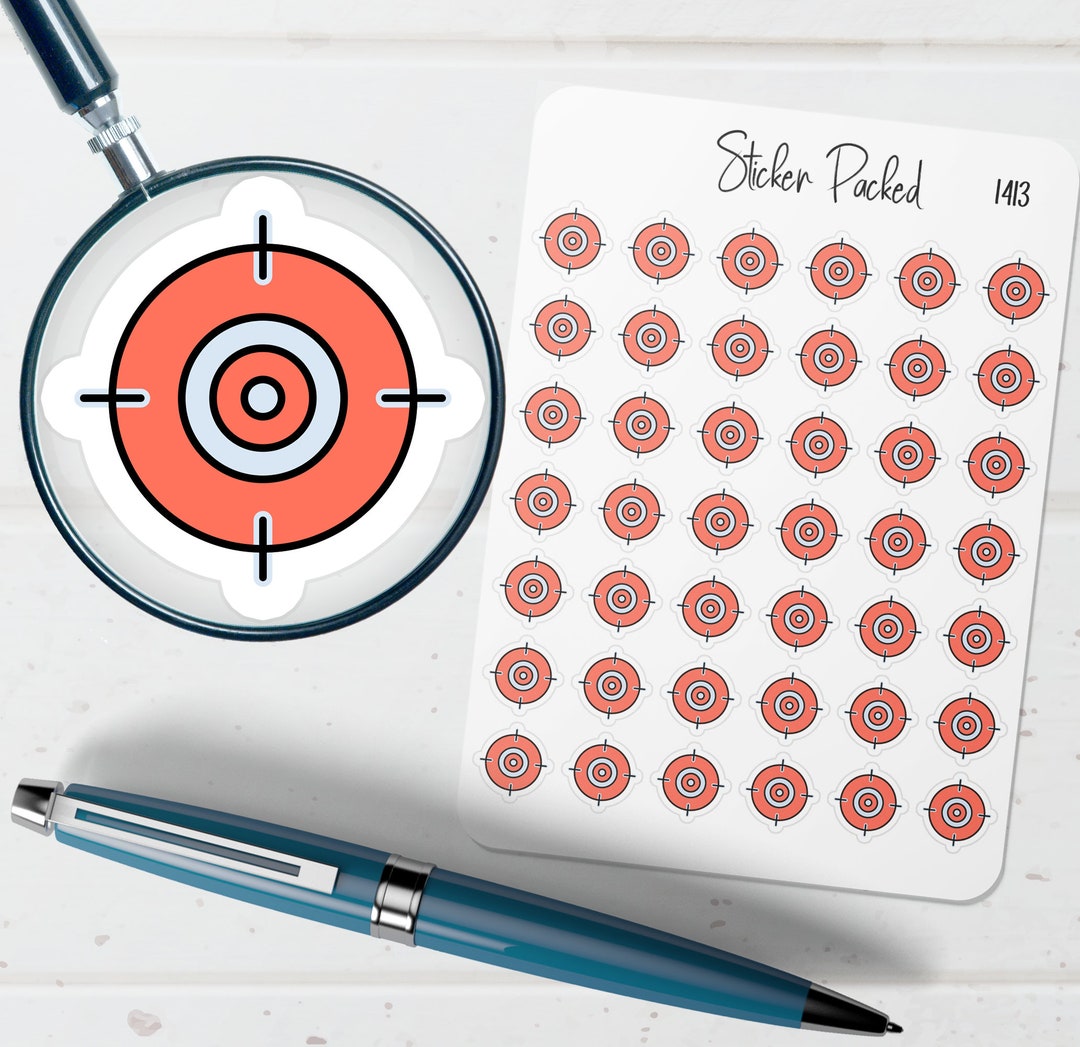 Scope Planner Sticker Scope Icon Sticker Scope Sticker - Etsy