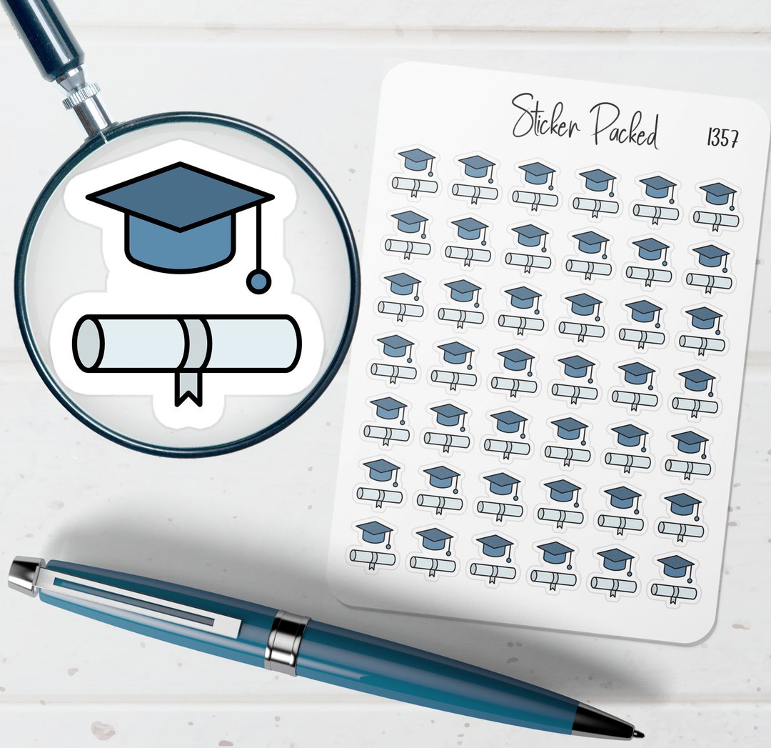 Degree Planner Sticker Degree Icon Sticker Degree Sticker - Etsy
