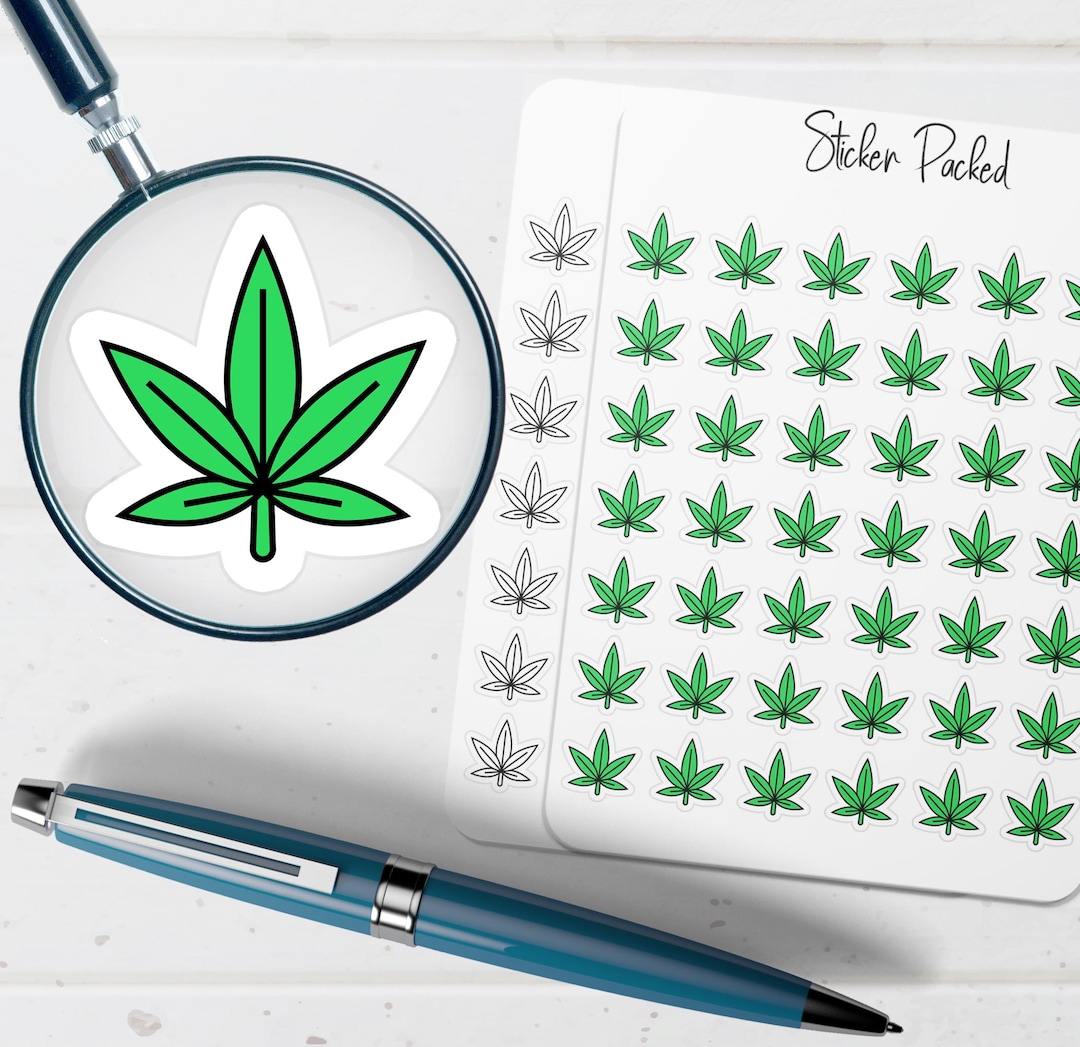 Marijuana Planner Sticker Marijuana Icon Sticker Marijuana Sticker ...