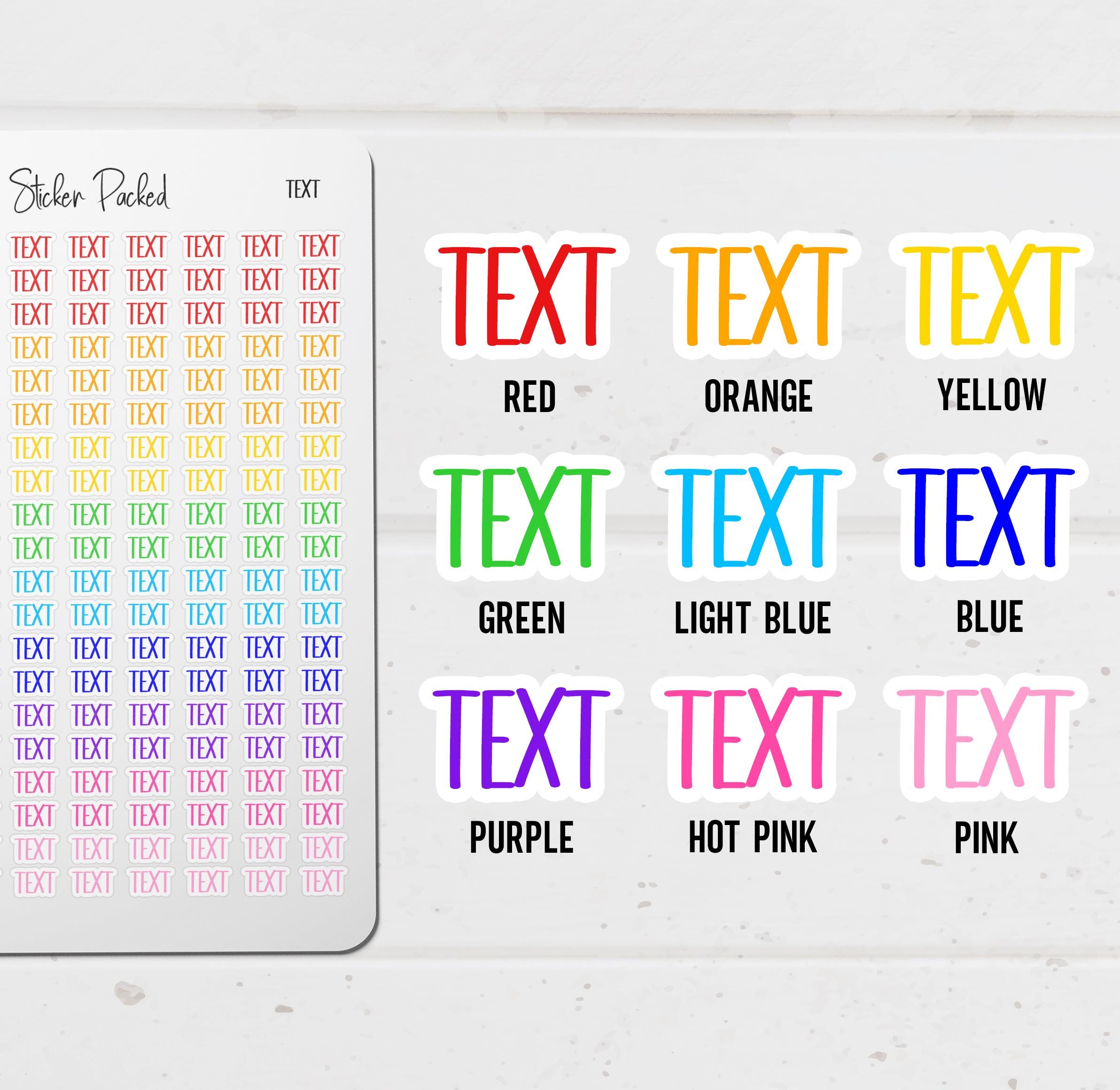 Insulin Planner Sticker Insulin Script Sticker Insulin Word Sticker ...