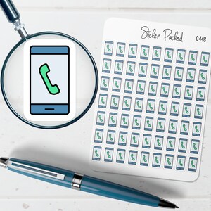 Phone Call Planner Sticker Phone Call Icon Sticker Phone Call Sticker ...