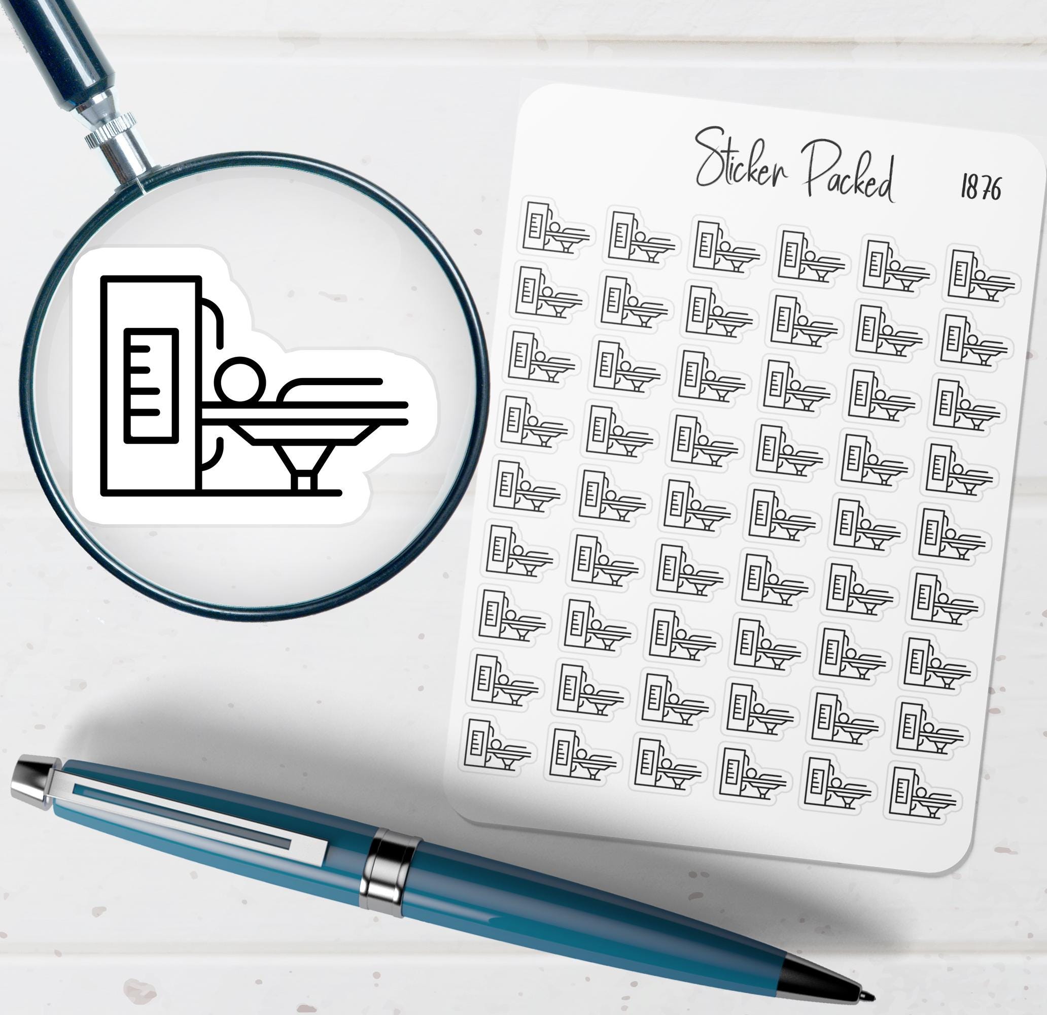 MRI Scan Planner Sticker MRI Scan Icon Sticker MRI Scan Sticker ...