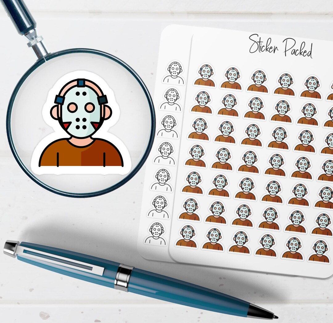 Serial Killer Planner Sticker Serial Killer Icon Sticker Serial Killer ...