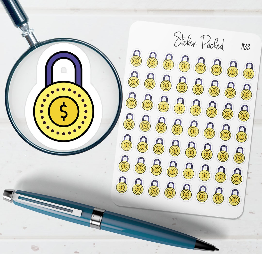 Secured Loan Planner Sticker Secured Loan Icon Sticker Secured Loan ...