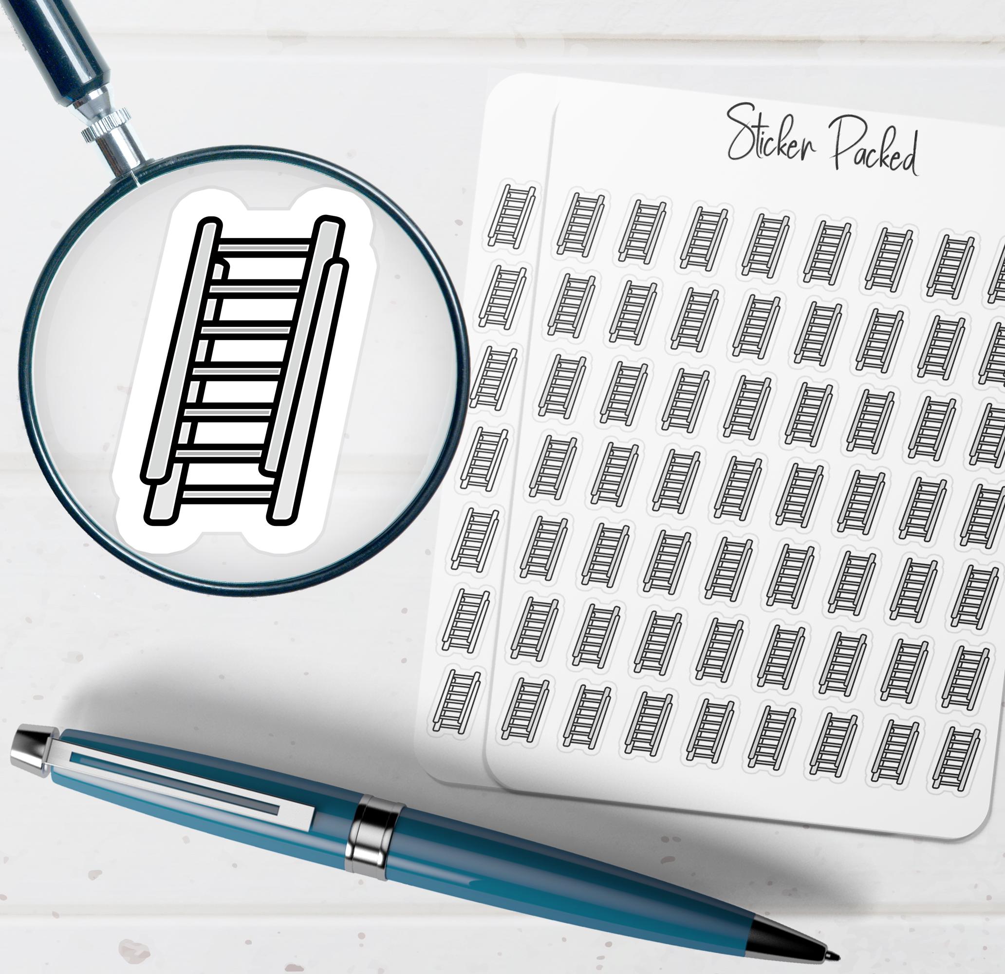 Ladders Planner Sticker Ladders Icon Sticker Ladders Sticker - Etsy