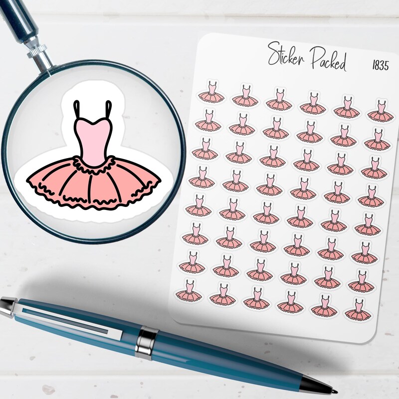 Ballet Sticker - Etsy
