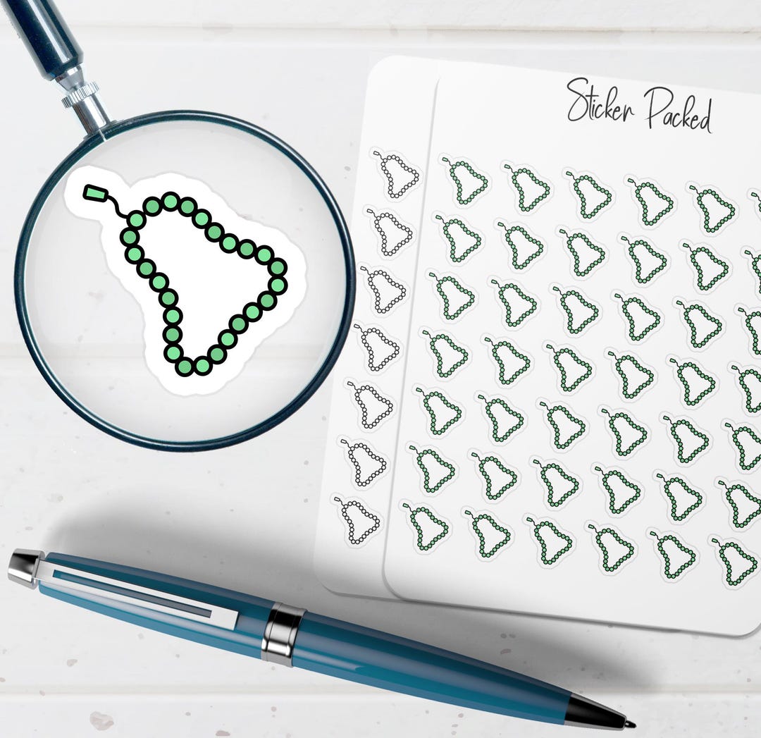 Tasbih Planner Sticker Tasbih Icon Sticker Tasbih Sticker - Etsy