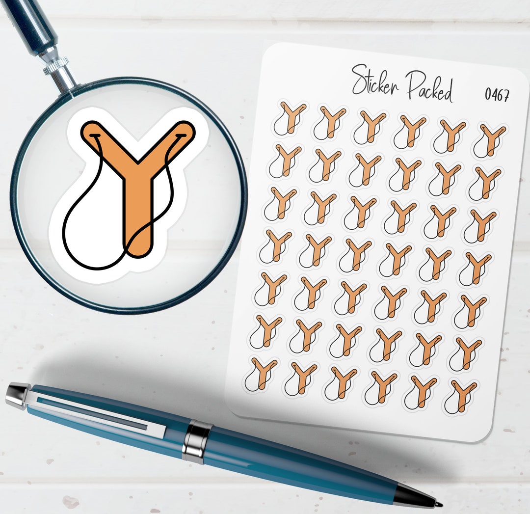 Slingshot Planner Sticker Slingshot Icon Sticker Slingshot Sticker - Etsy