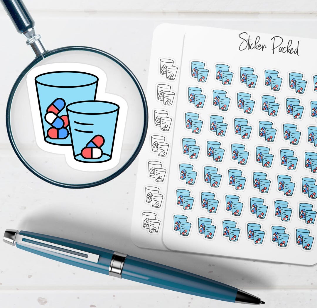 Medicine Planner Sticker Medicine Icon Sticker Medicine Sticker - Etsy