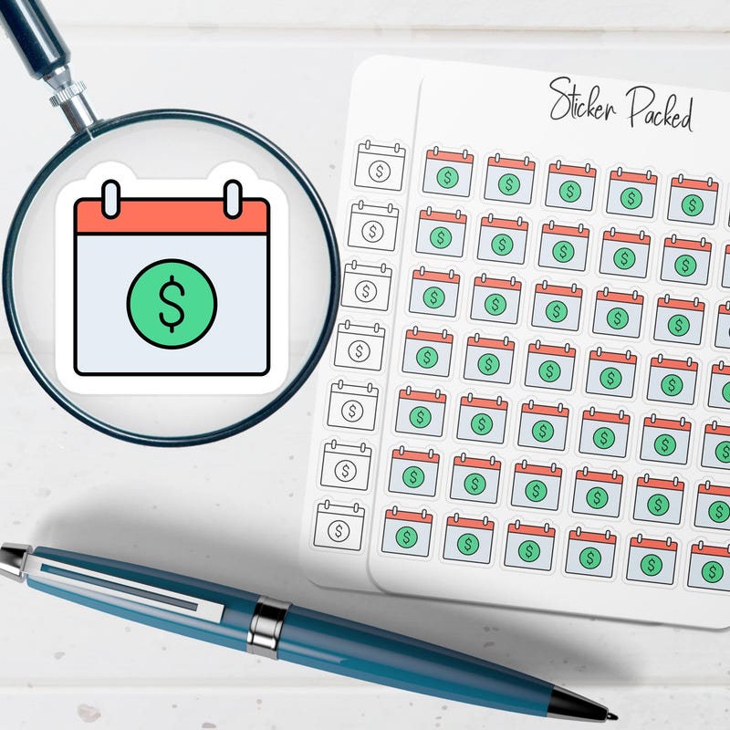 Mini Stickers Pay Day - Etsy