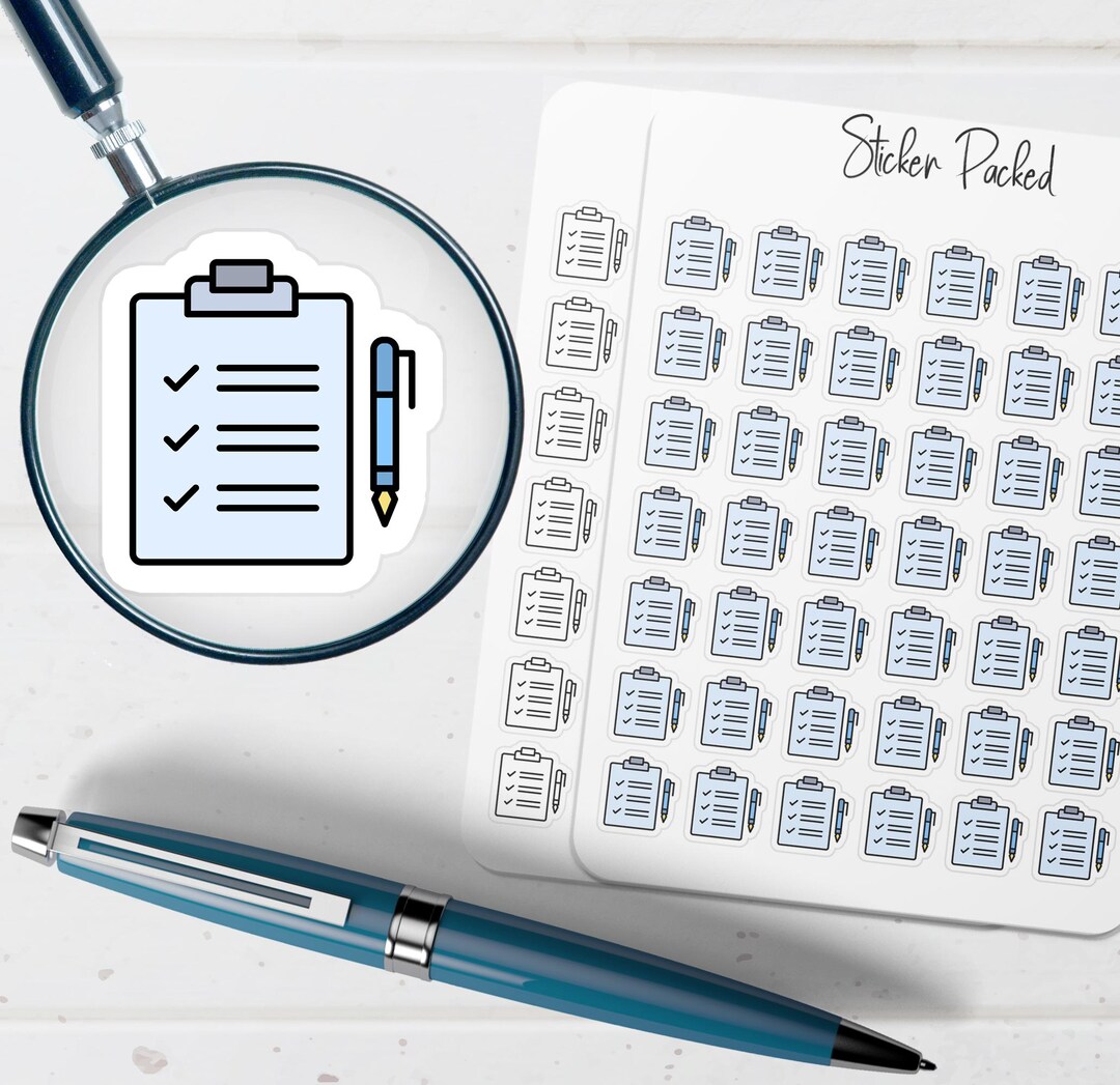 To Do List Planner Sticker to Do List Icon Sticker to Do List Sticker ...
