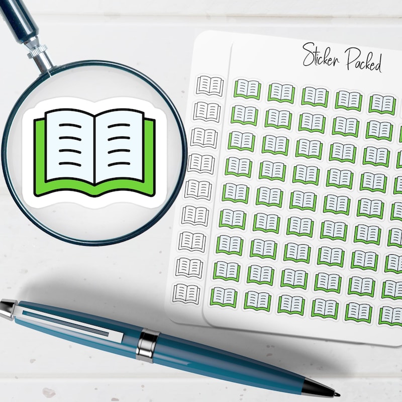 Book Stickers - Etsy