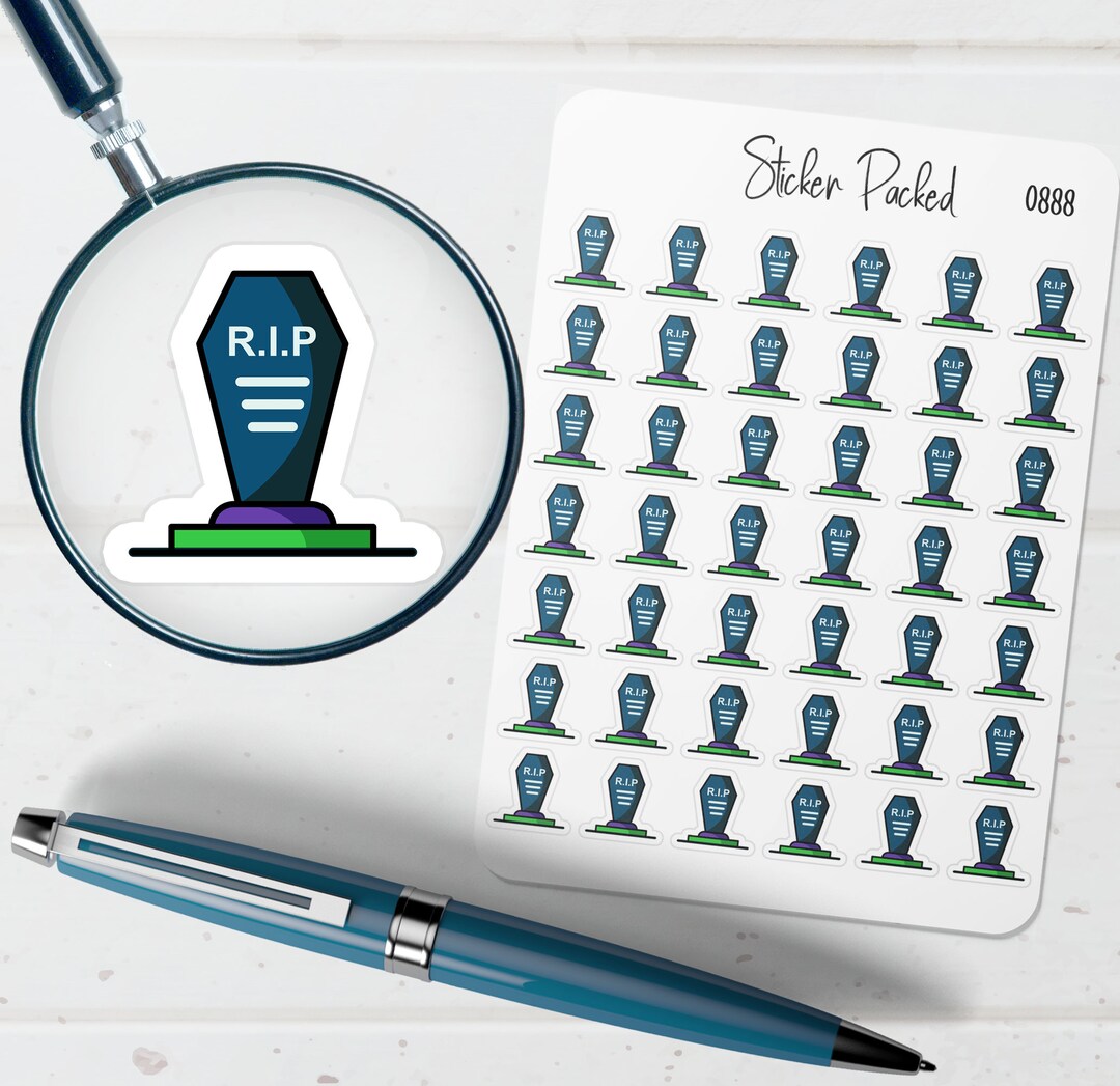 Cemetery Planner Sticker Cemetery Icon Sticker Cemetery Sticker ...