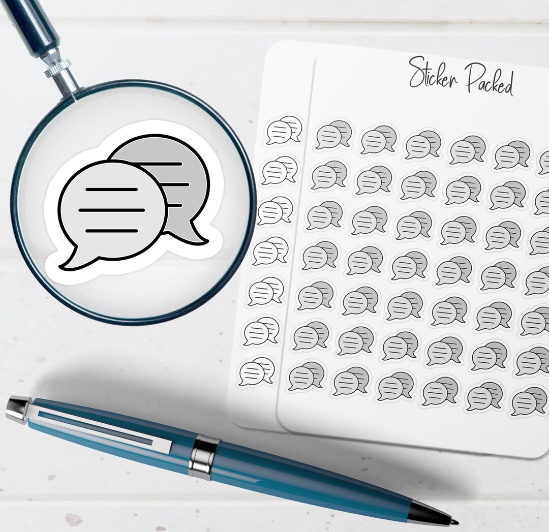 Conversation Planner Sticker Conversation Icon Sticker Conversation ...