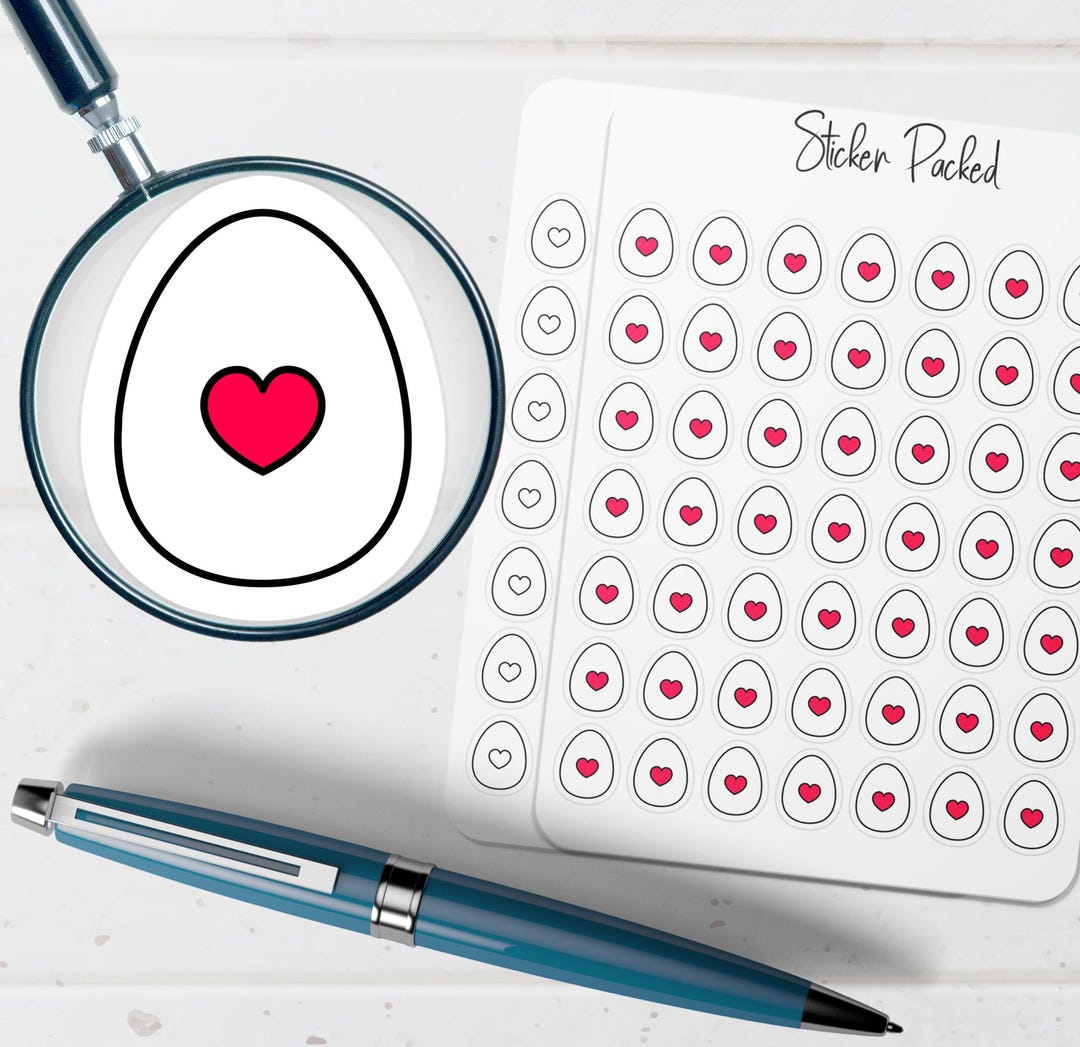 Ovulation Egg Planner Sticker Ovulation Egg Icon Sticker Ovulation Egg ...