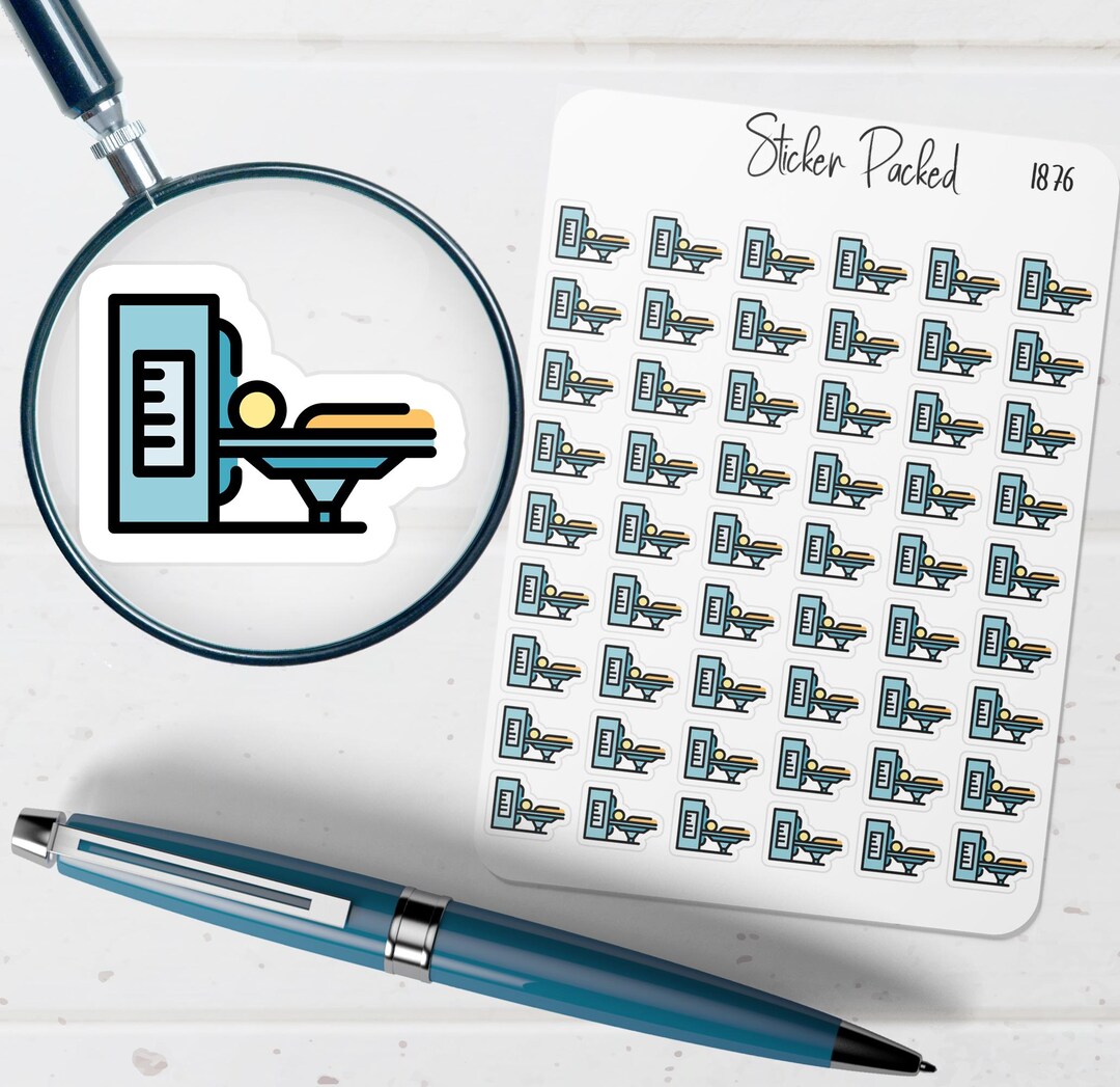 MRI Scan Planner Sticker MRI Scan Icon Sticker MRI Scan Sticker ...