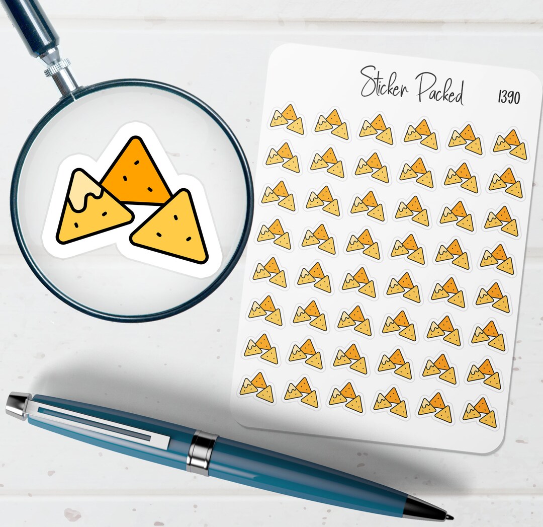 Nacho Chips Planner Sticker Nacho Chips Icon Sticker Nacho Chips ...