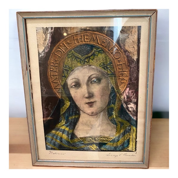 Hand Colored Etching - Etsy