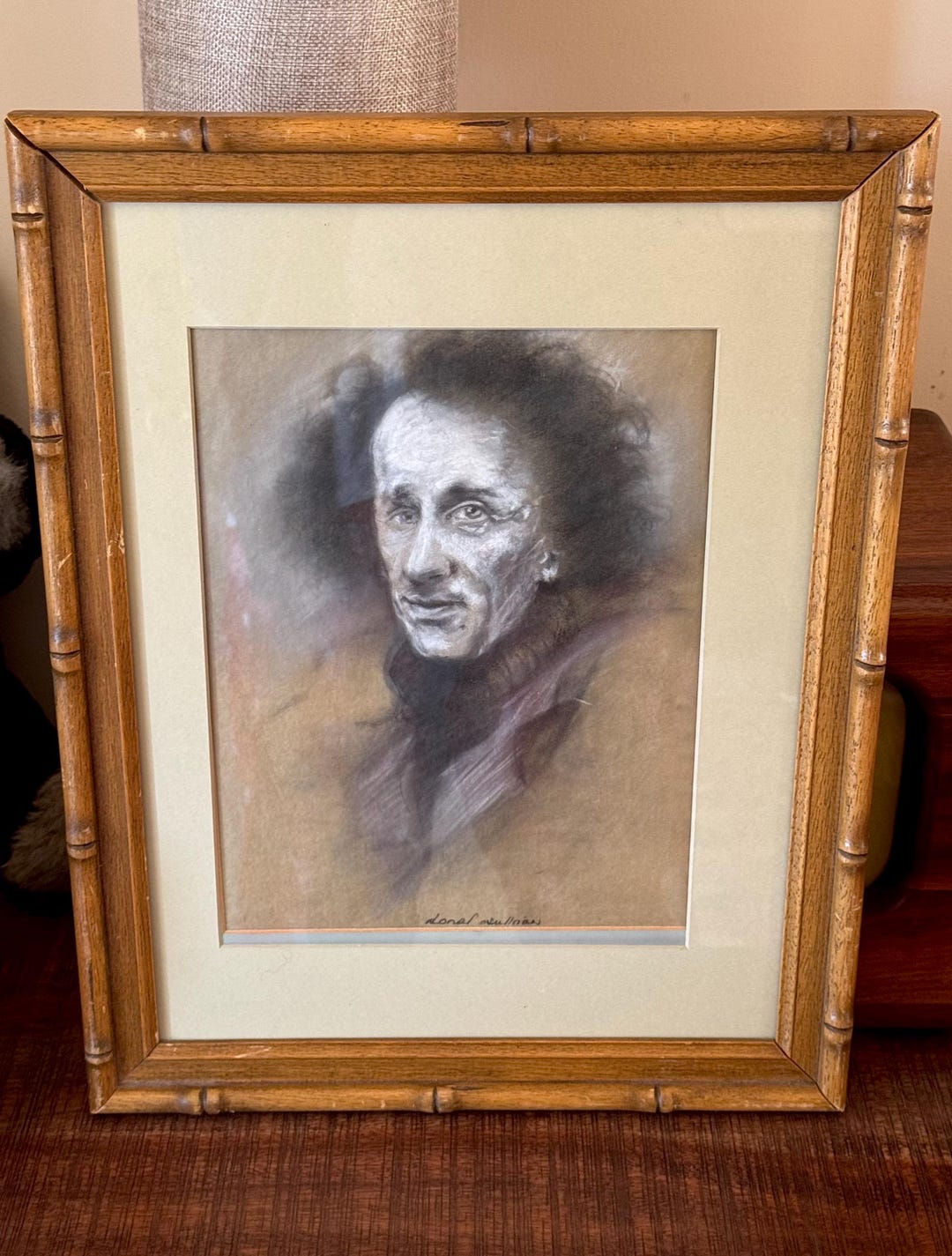 Vintage Signed Donal O’sullivan Pastel Chalk Drawing on Rice Paper - Etsy