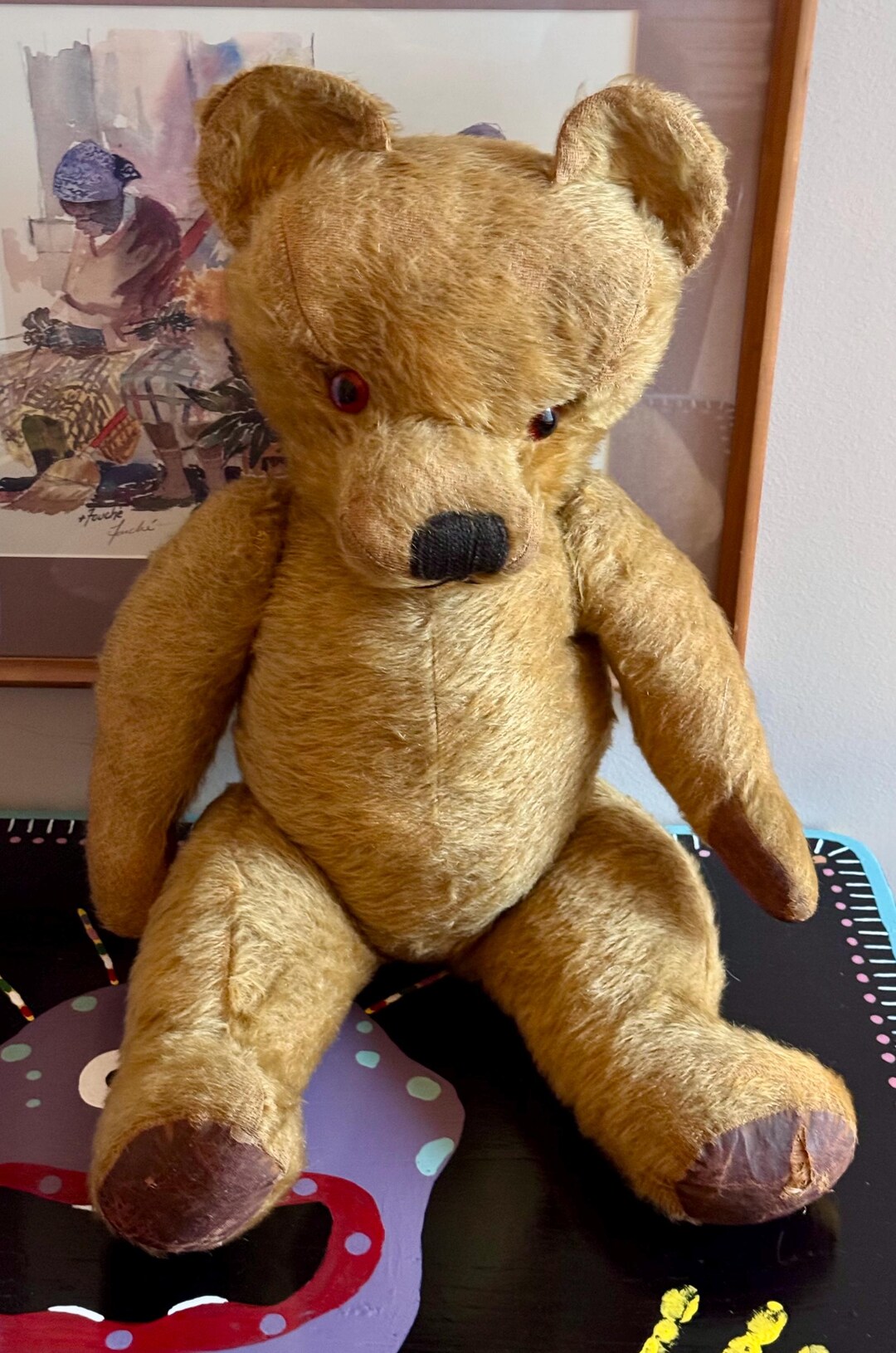 Edwardian Era 23” Musical Mohair Teddy Bear - Etsy